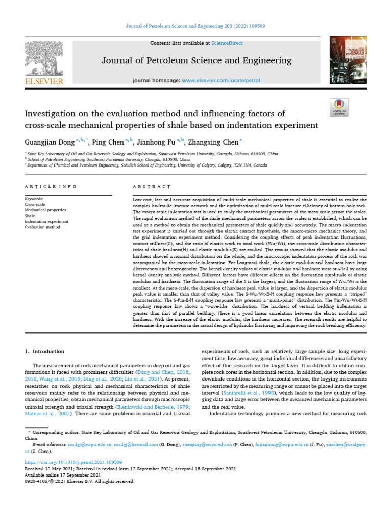 Investigation On The Evaluation Method and Influencing Factors of Cross ...