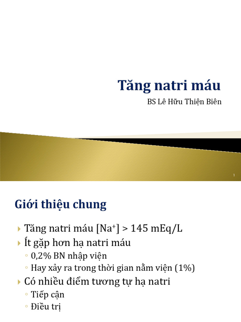 Chuyen Hoa Natri 3 - Bs Bien | PDF