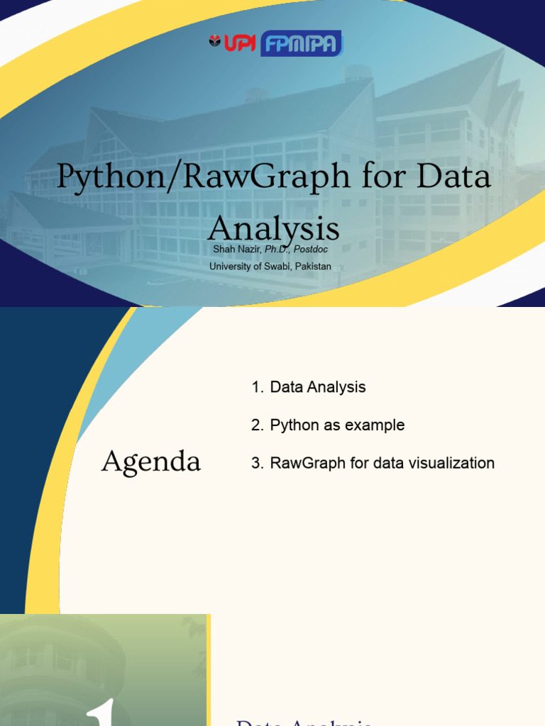 Shah Nazir - Summer Course (PythonRawGraph For Data Analysis) | PDF | Data Analysis | Python ...