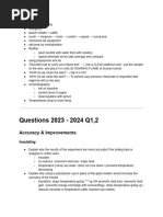 Coordination and Response - IGCSE Biology Notes (2020) | PDF | Synapse ...