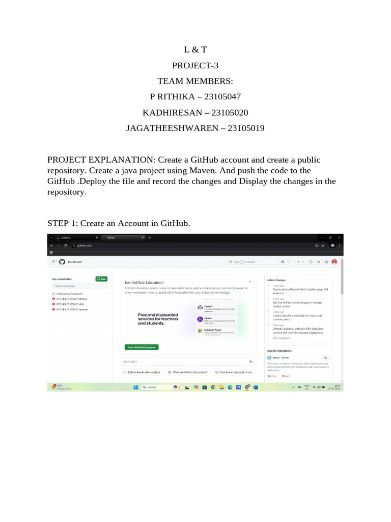 L & T Project - 2 | PDF