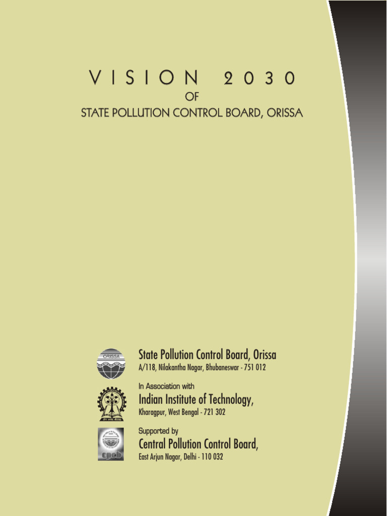 Vision Document 2030 Published | PDF | Air Pollution | Goal