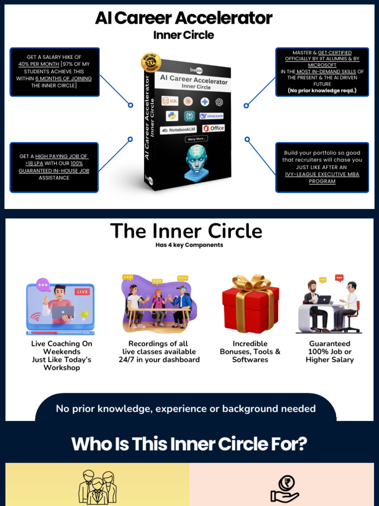 AI Career Accelerator Brochure | PDF | Artificial Intelligence ...