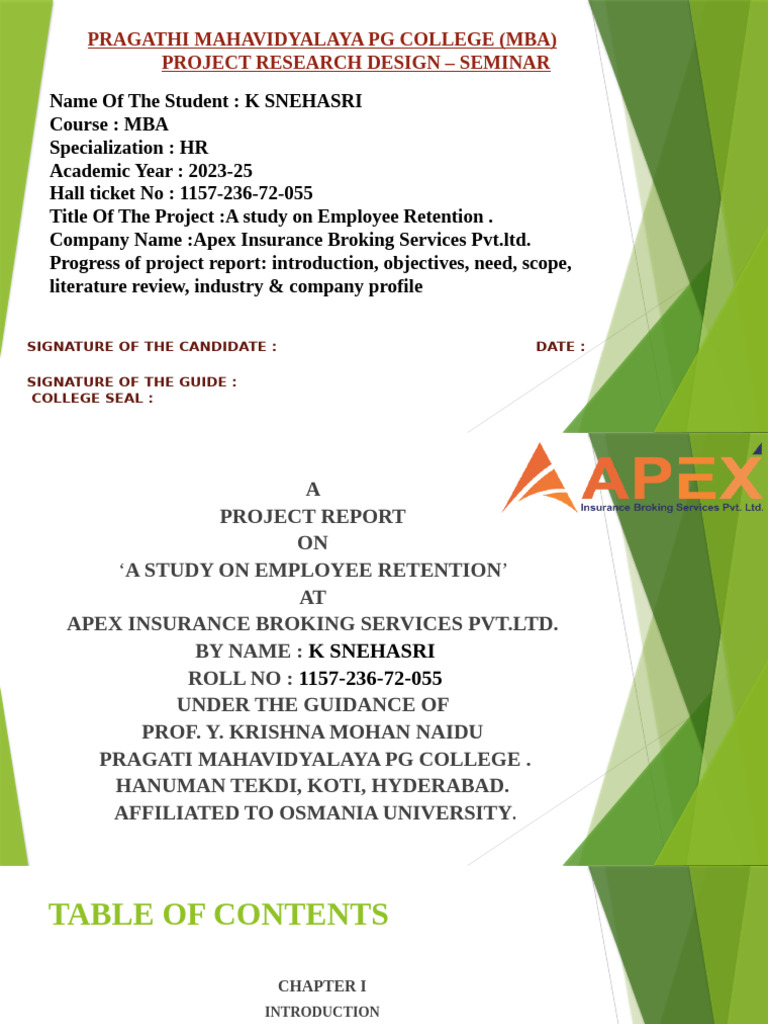 Snehs Pragathi College | PDF | Employee Retention | Business