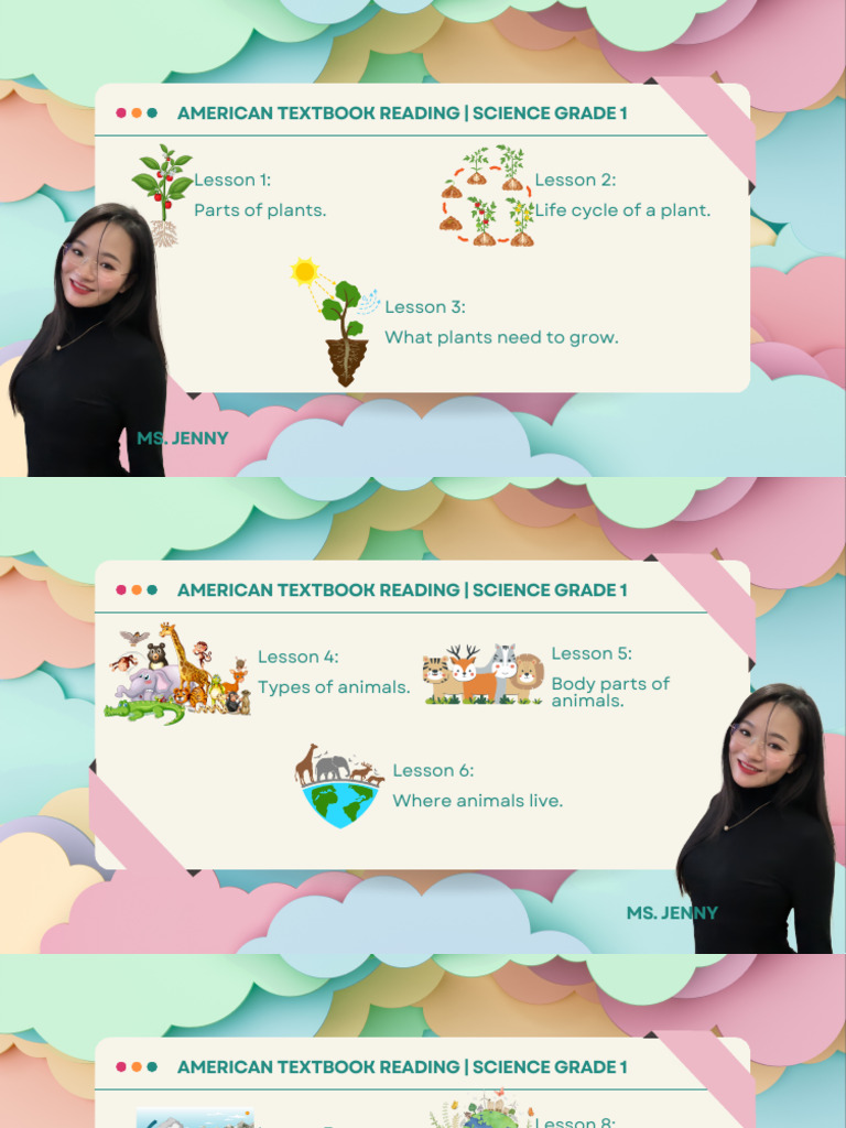 American Textbook Reading Science Grade 1 | PDF