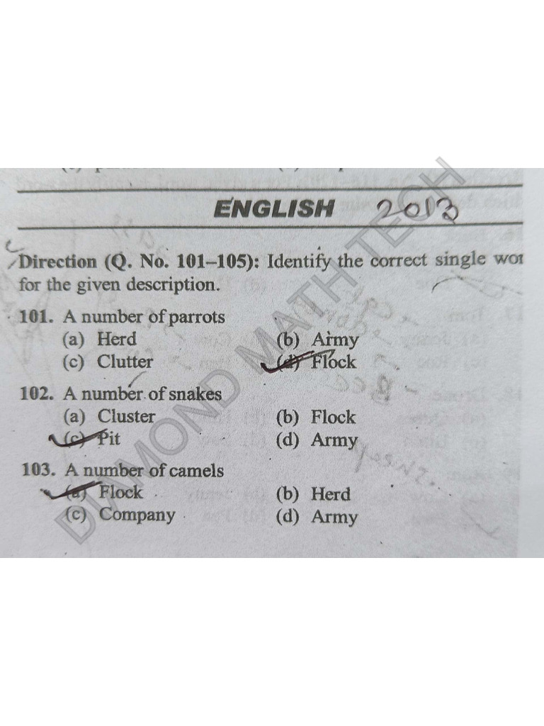 English Full Pyq 2013-2024 | PDF