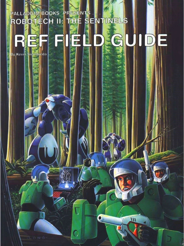 Robotech II The Sentinels 1E Book 02 - REF Field Guide | PDF