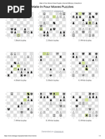 100 Most Difficult Chess Puzzles - Pavlov Timoshenko PDF | PDF ...