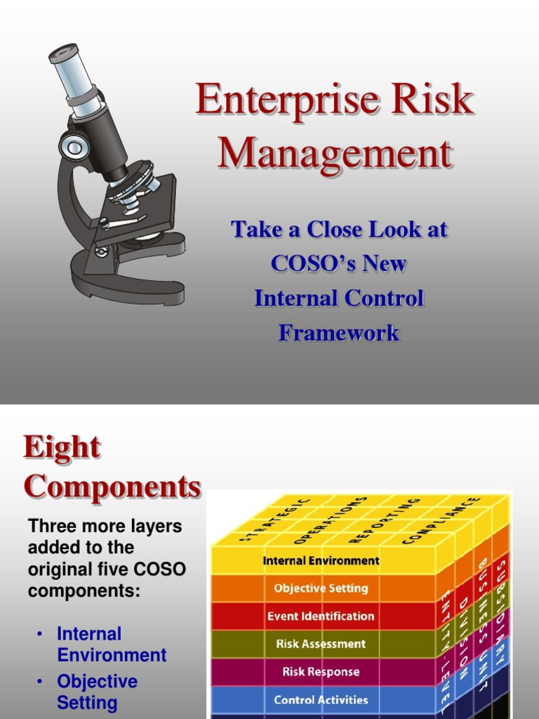 An Overview of COSO's Updated Enterprise Risk Management Framework and ...