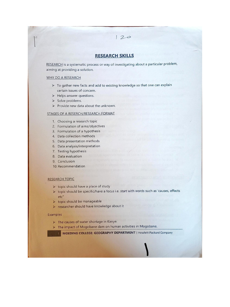 Research Notes | PDF