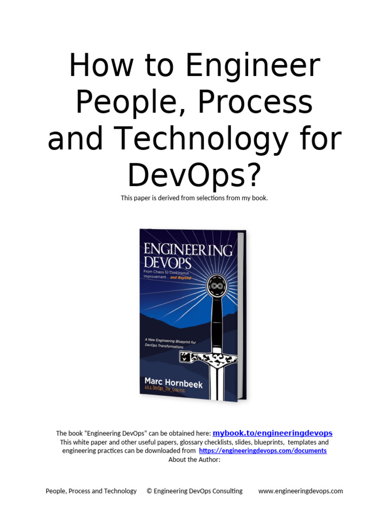 White Paper - EDT04 - People Process and Tec | PDF | Methodology | Computer Science