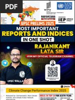 India's Ranking in Different Indexes 2025 List | PDF | Economies