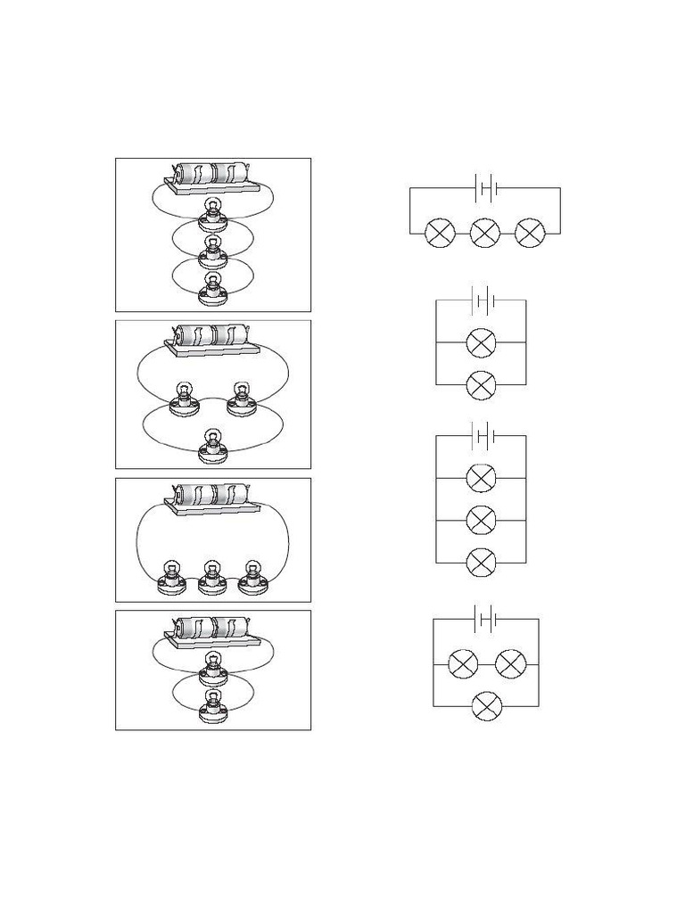 KS3 Electricity Circuit Questions | PDF | Switch | Series And Parallel ...