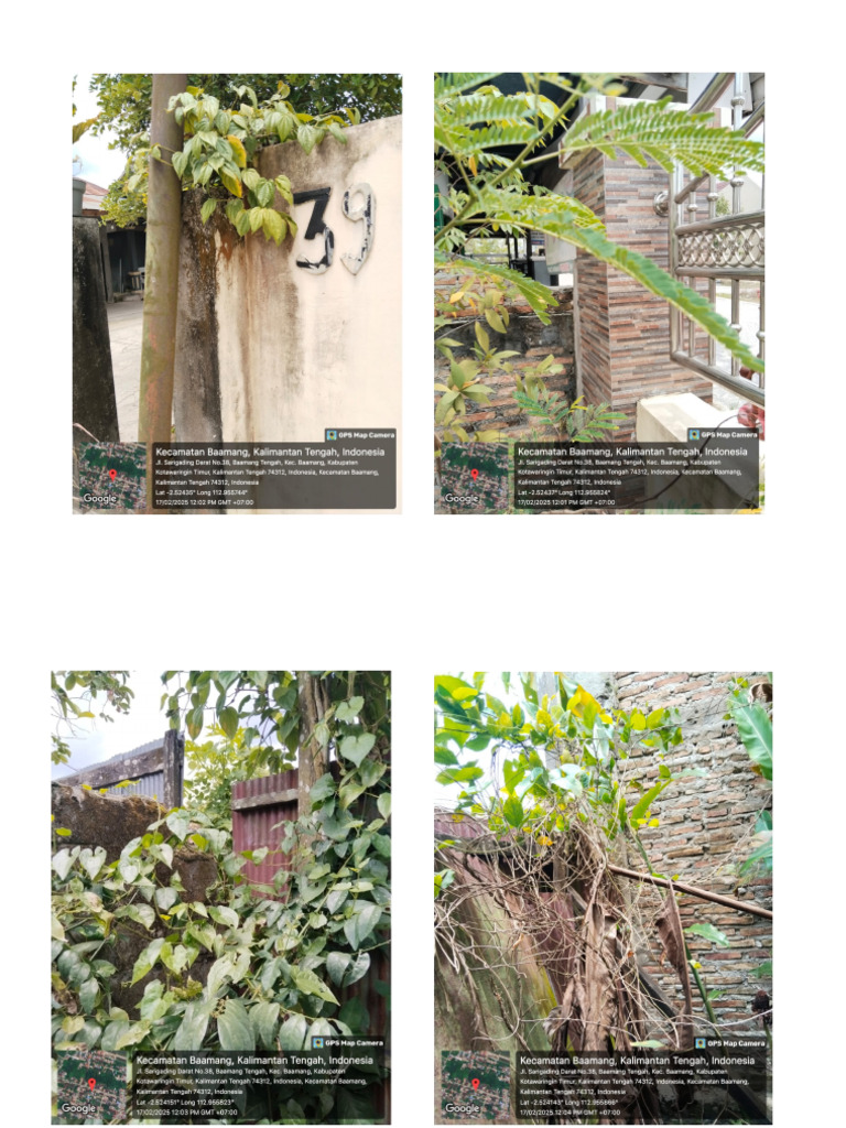 GMAP Rumah Baamang | PDF