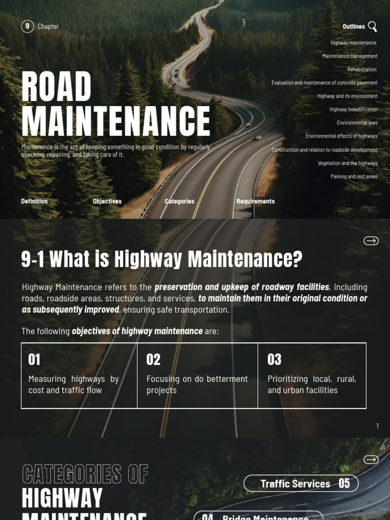 C9 Road Maintenance | PDF | Road Surface | Road