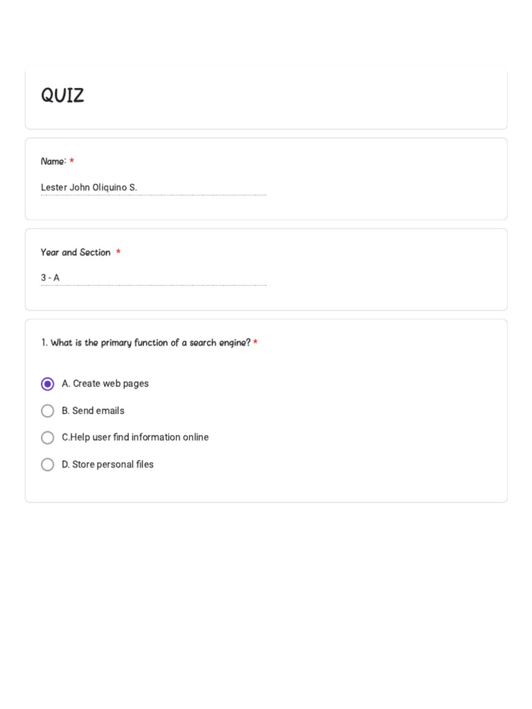 Untitled Form - Google Forms | PDF