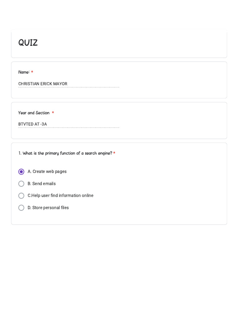 Untitled Form - Google Forms | PDF