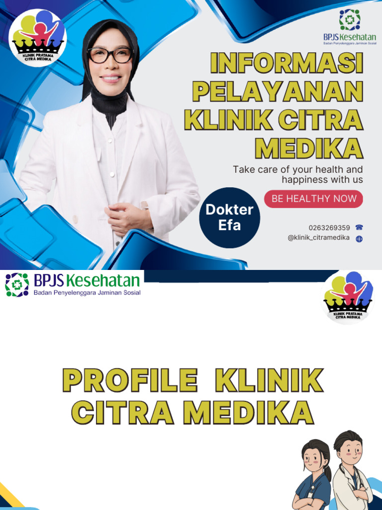 Profile - Prosedur Pelayanan Klinik Ptratama Citra Medika | PDF
