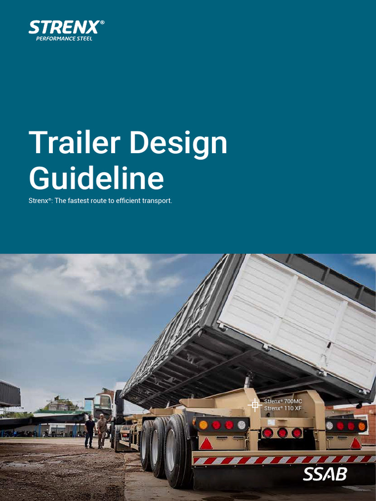 240enStrenxTrailer Design Guidelinev42024 | PDF | Beam (Structure ...