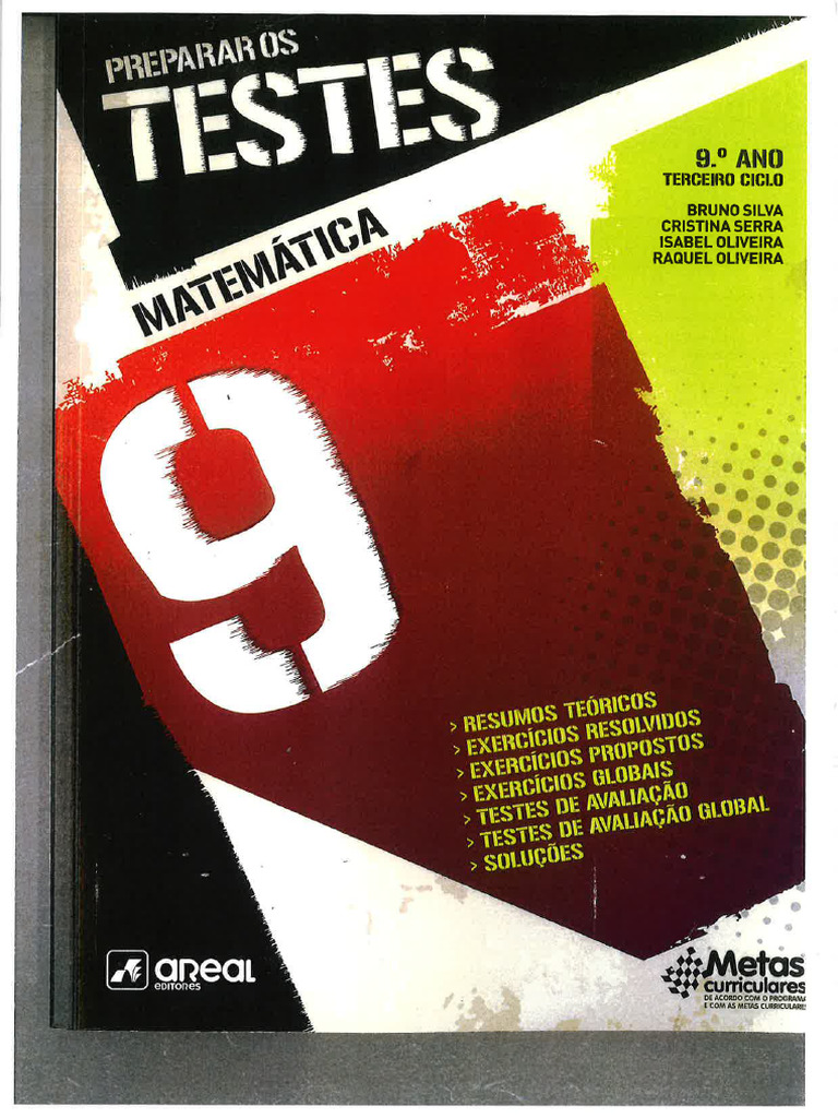 Preparar Os Testes Matemática - 9.º Ano - NOVO | PDF