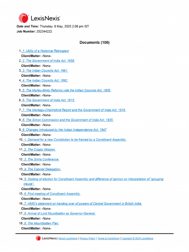 DD Basu - Introduction To The Constitution of India, 27th Edn (PB) | PDF