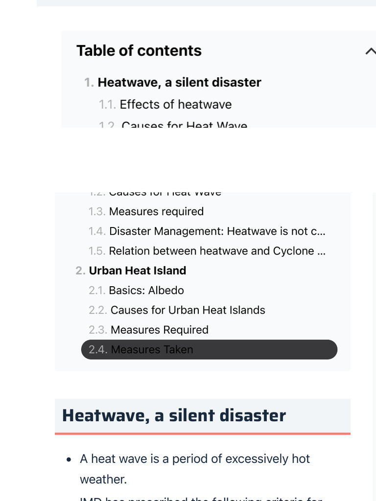 Causes of Heat Waves and Urban Heat Islands | PDF | Heat Wave | Meteorology