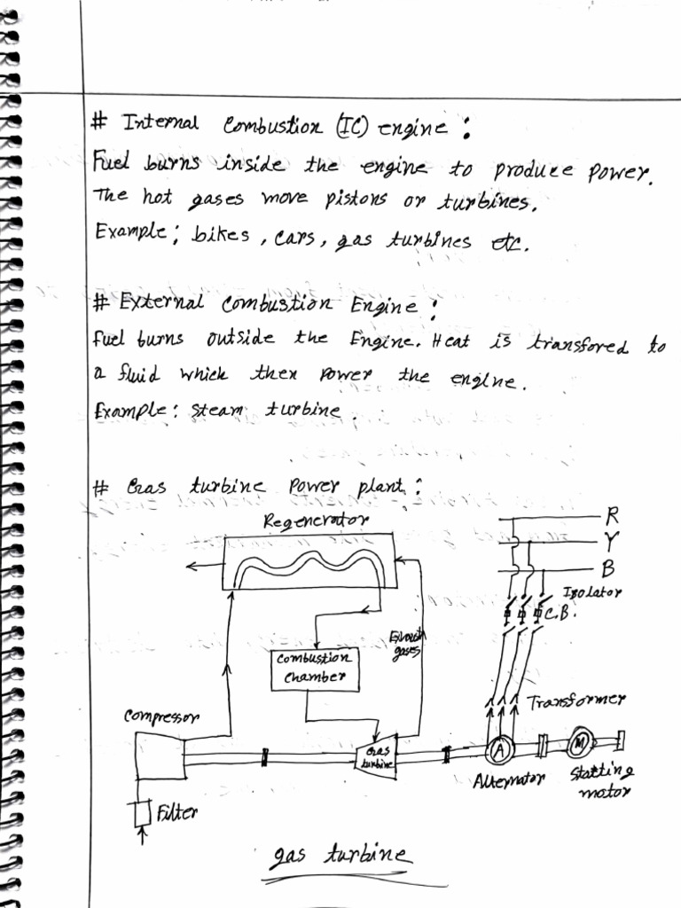 Power Plant Engineering Note | PDF | Sustainable Technologies | Machines