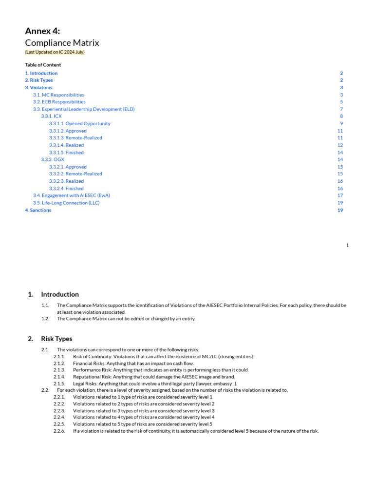 Annex 4_ Compliance Matrix | PDF | Business