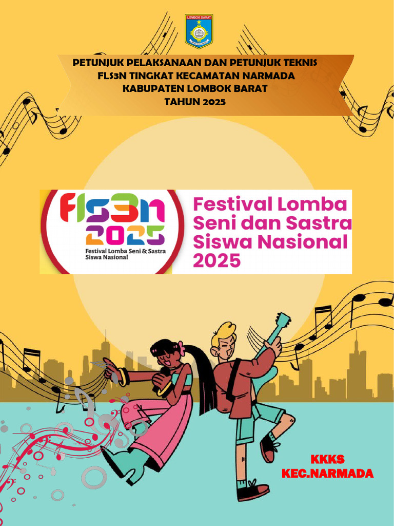 Juklak - Juknis - fls3n - Kec - Narmada 2025 | PDF