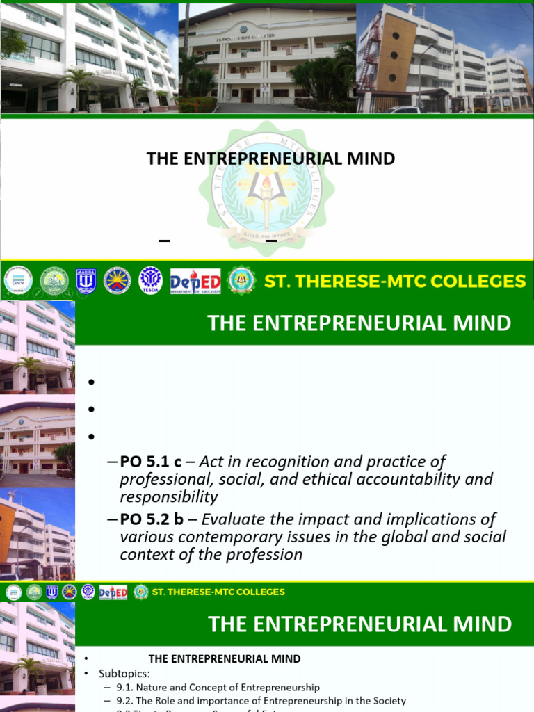 Ok Ngec 10 Ss4 PPT Topic 9 | PDF | Entrepreneurship | Startup Company