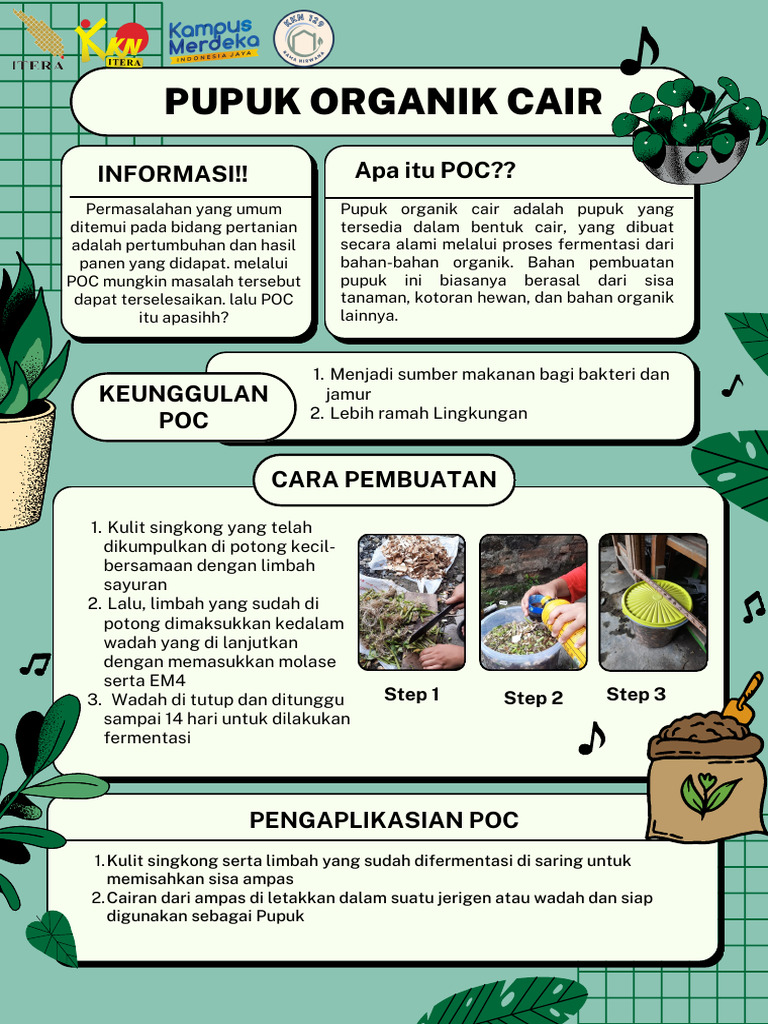 Pembuatan dan Manfaat Pupuk Organik Cair | PDF