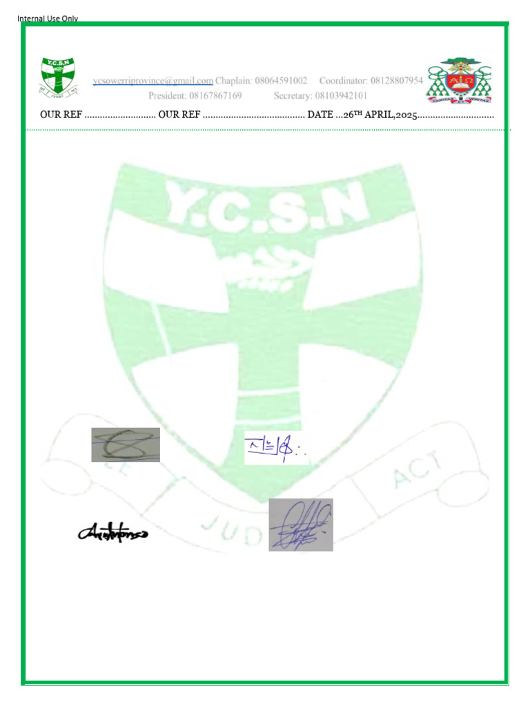 Umuahia Notification Letter | PDF