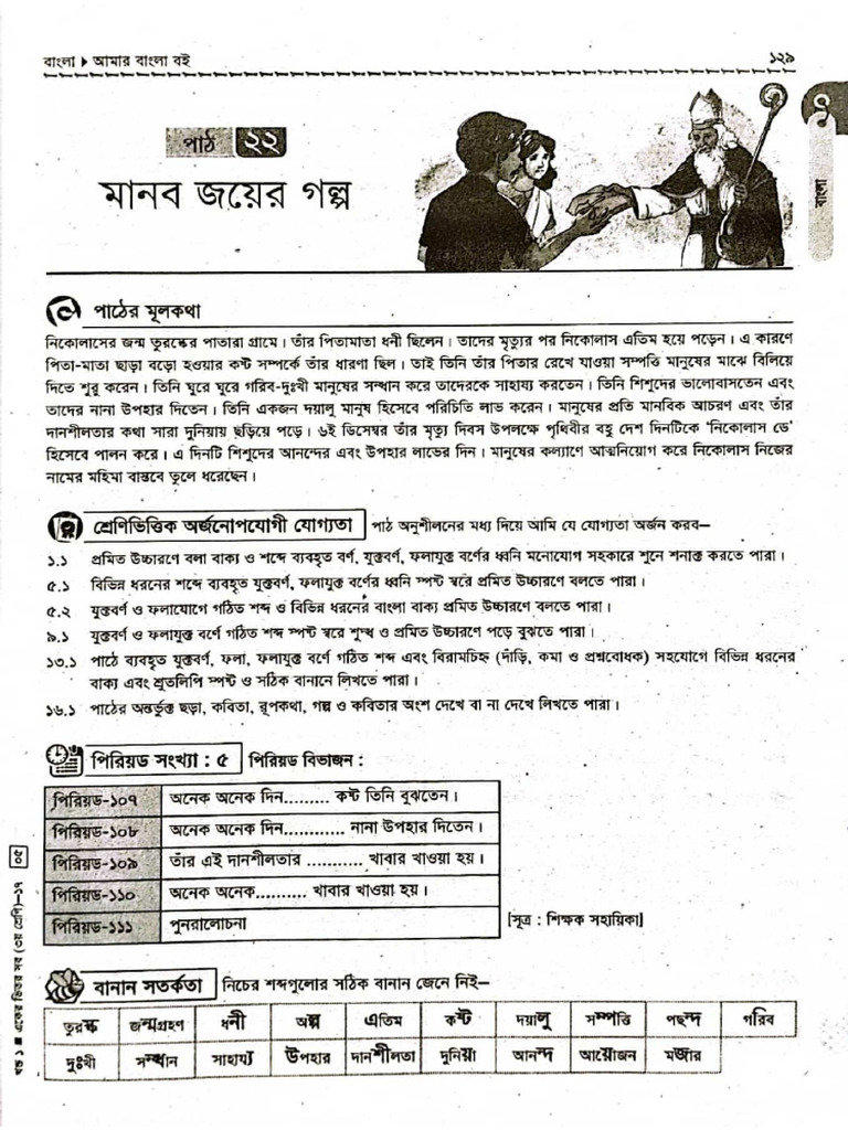 Chapter - Class 3 Bangla | PDF