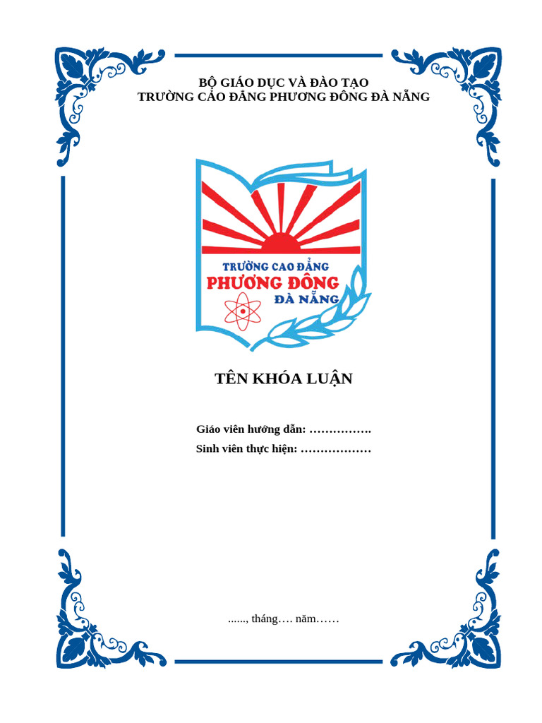 Tai Mau Bia Bao Cao 2021 Mau So 4 | PDF