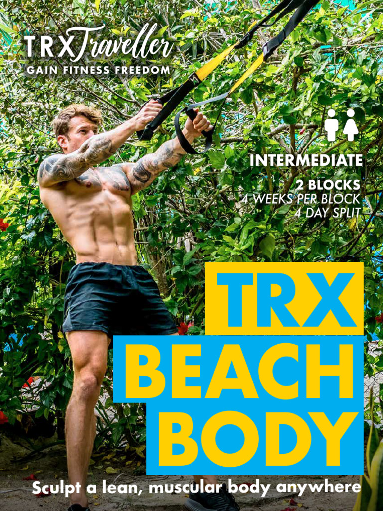 TRX Beach Body Workout Plan | PDF | Anatomical Terms Of Motion | Musculoskeletal System