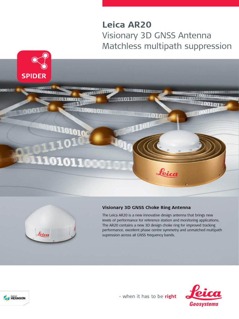 Leica Ar20 Fly | PDF | Antenna (Radio) | Wireless