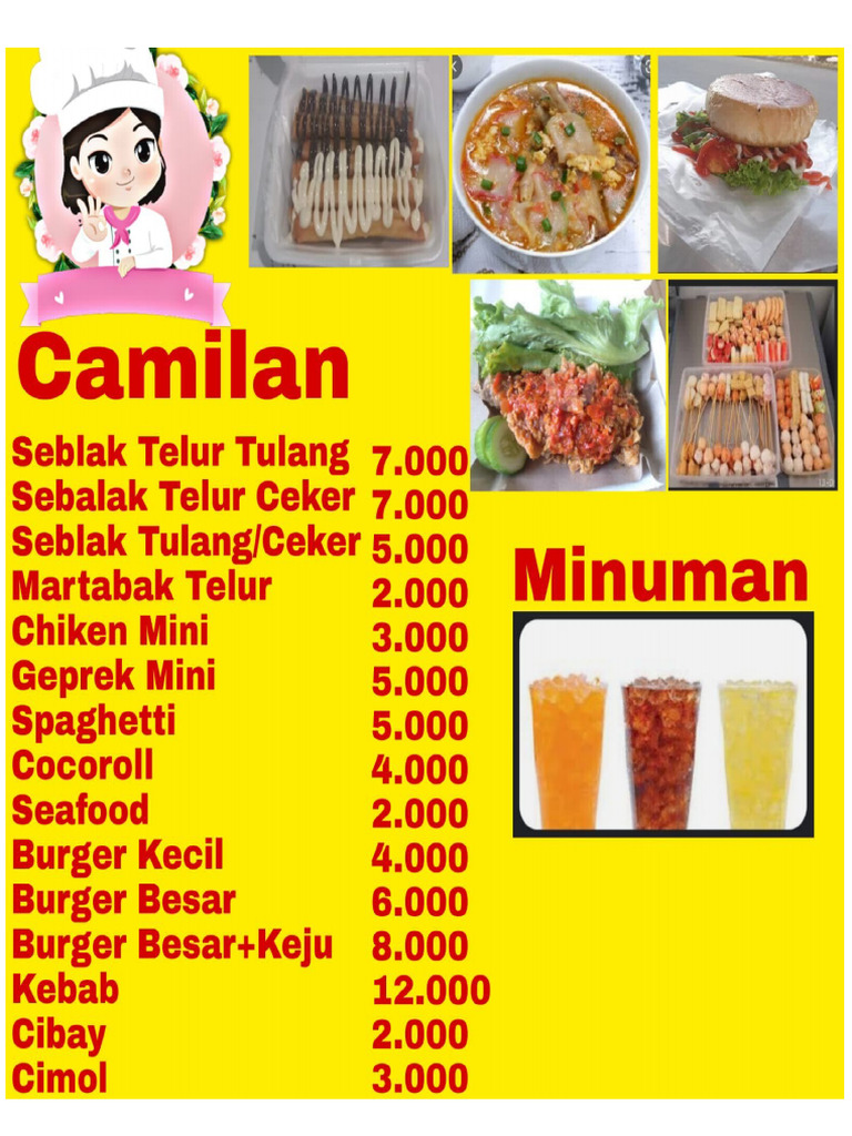 Tamplet Seblak | PDF