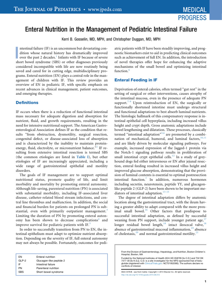 1800116533-1866575928-Enteral Nutrition in The Management of Pediatric ...