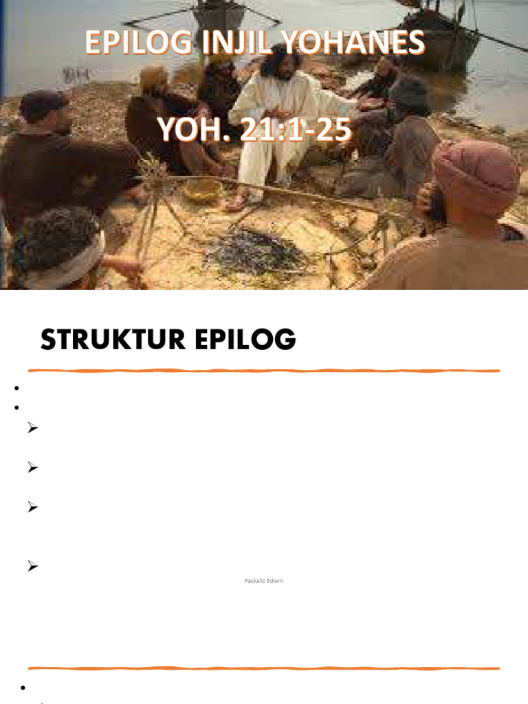 Epilog Injil Yohanes | PDF