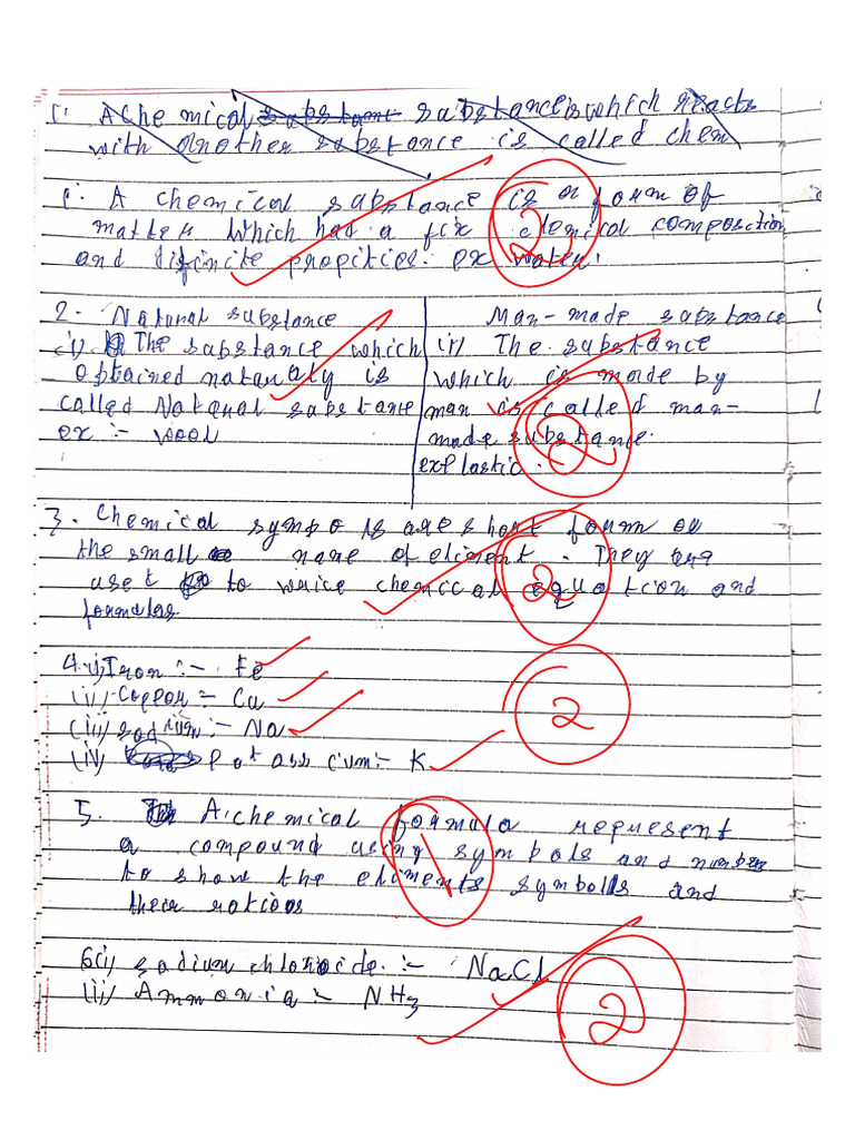 Class Test Repeat | PDF