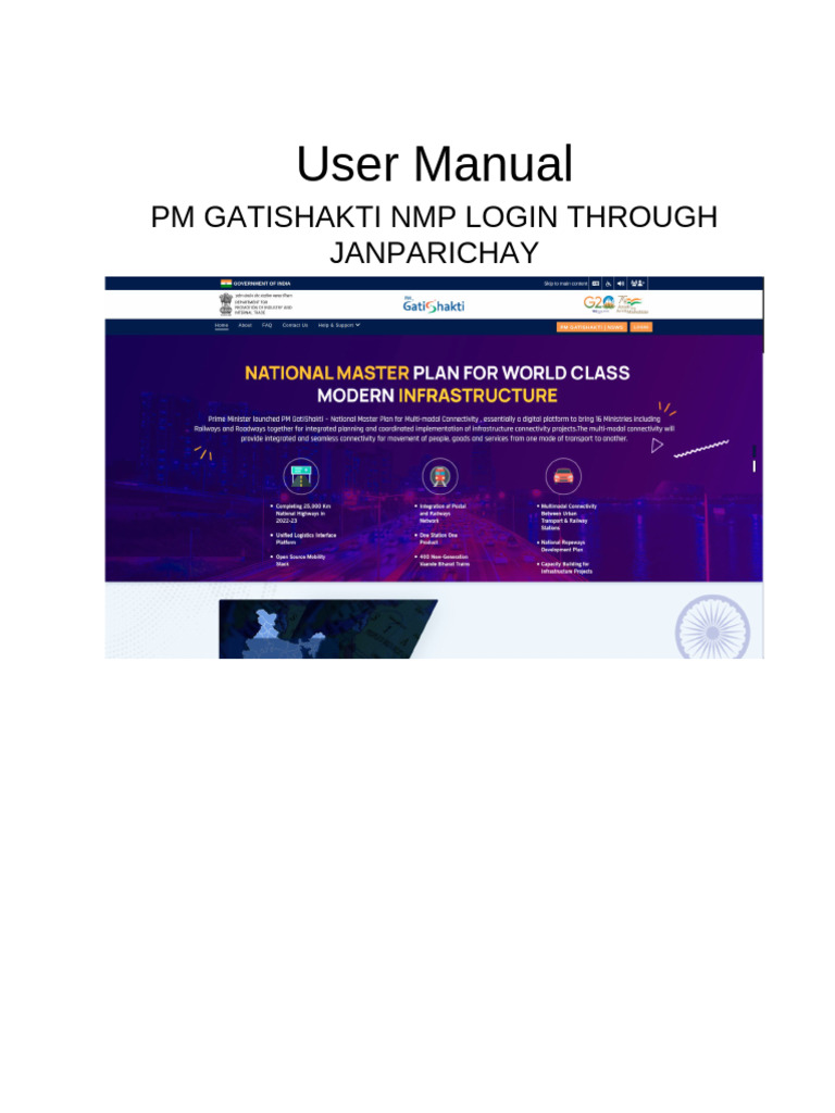 Jan Parichay User Manual - NMP Portal | PDF | Computing | Cyberspace