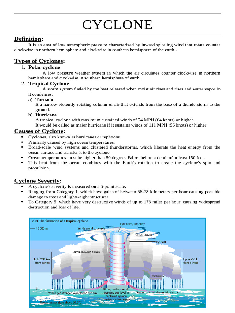 Cyclone | PDF