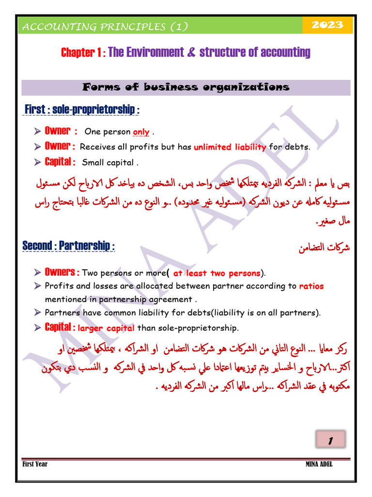 External Users of Accounting Information | PDF | Corporations | Partnership