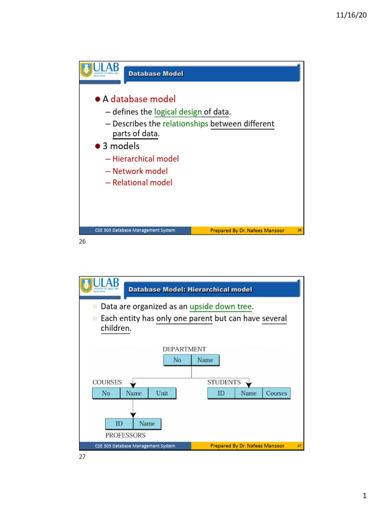 CSE 303 Lecture Concept Development | PDF | Relational Database | Databases
