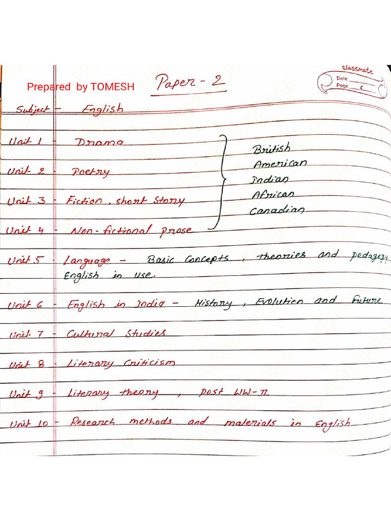 UGC NET English | PDF