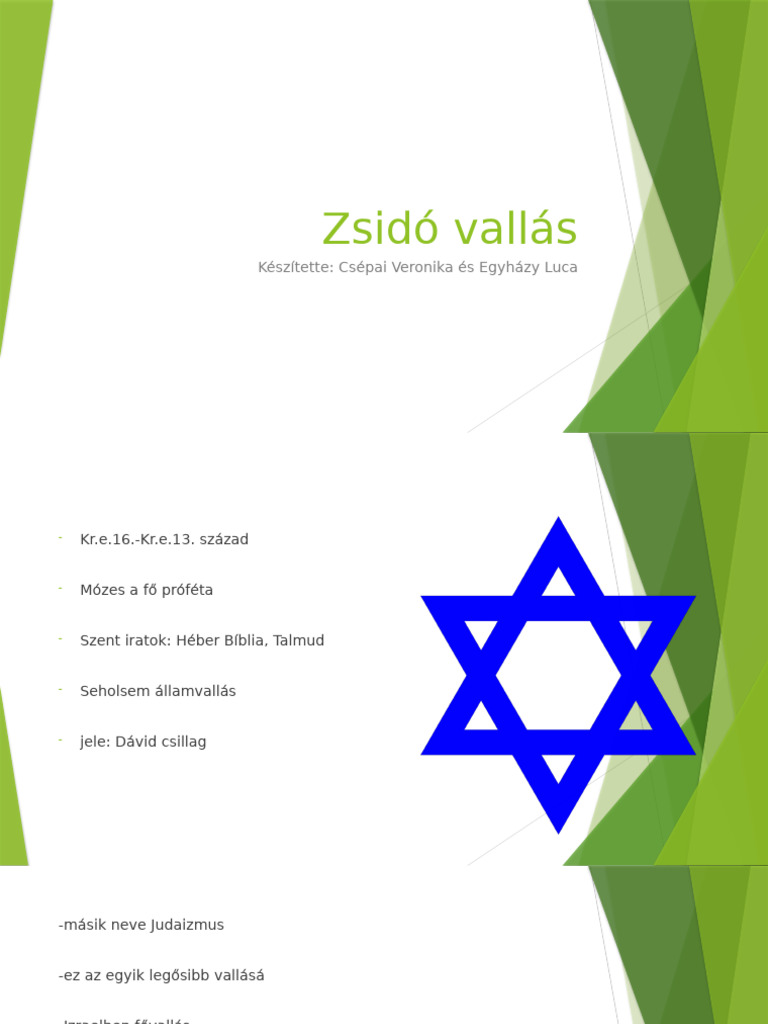 Zsidó Vallás | PDF