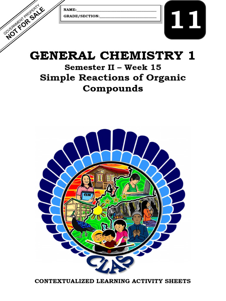 Organic Compounds: Simple Reactions Guide | PDF | Chemical Reactions ...