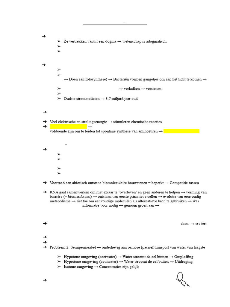 Bio - Hoofdstuk 2 | PDF