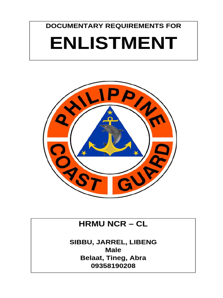 Erap Enlistment | PDF