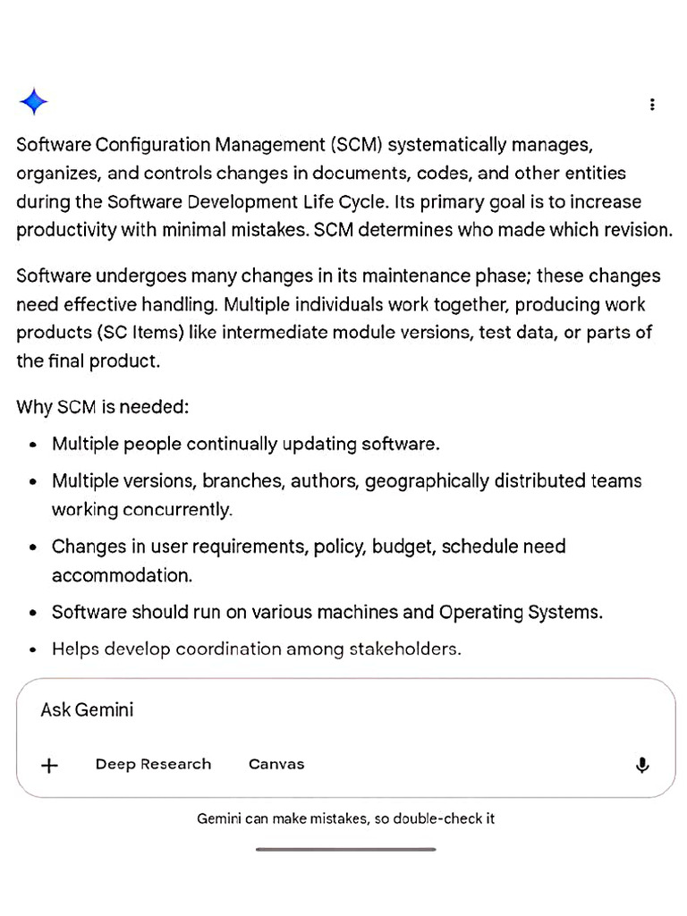 Software Configuration Management | PDF